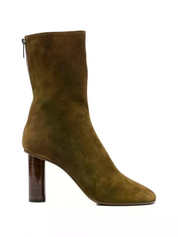 Paris Texas Alice Suede Ankle Boots - Brown