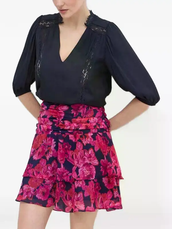 MORGAN V-neck Blouse