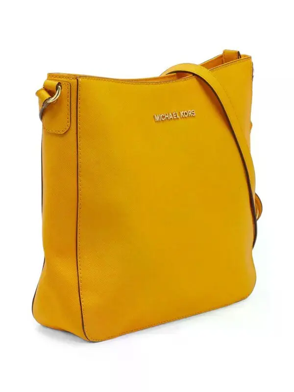 Michael Kors Jet Set Calf Leather Messenger Bag