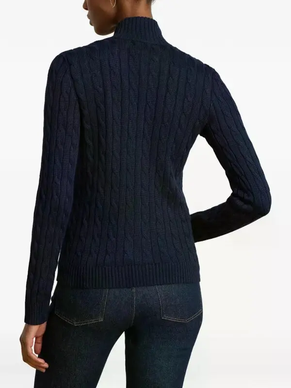 Ralph Lauren Cable-knit Zip-up Cardigan