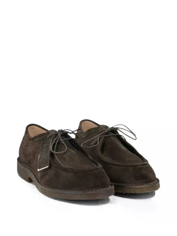 ASTORFLEX Suede Lace-up Shoes - Brown