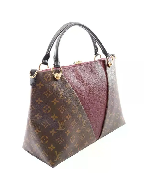 LOUIS VUITTON Monogram V Tote Mm Satchel - Brown