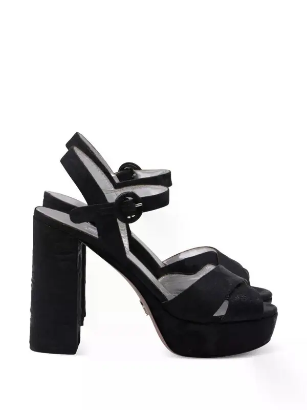 Prada Slingback Platform Pumps