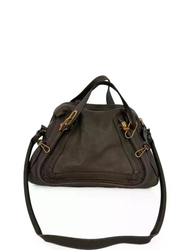 Chloé 2014 Paraty Leather Handbag - Brown