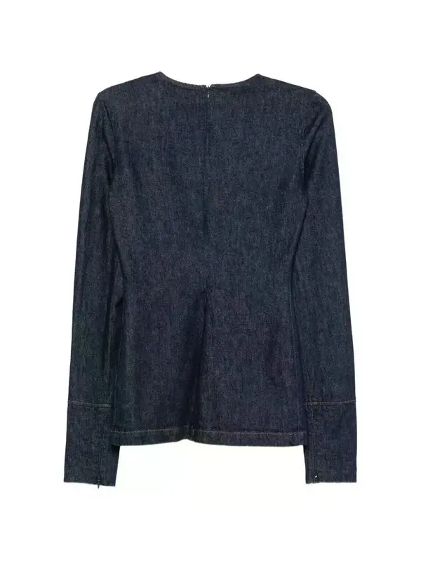 THELATEST Elisa Round-neck Long-sleeved Top