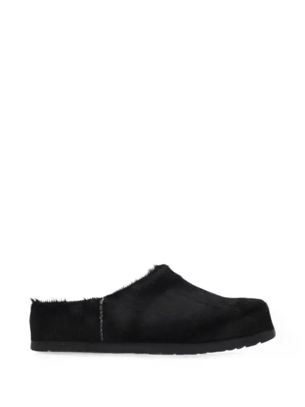 UGG Otzo Calf-hair Backless Mules - Black