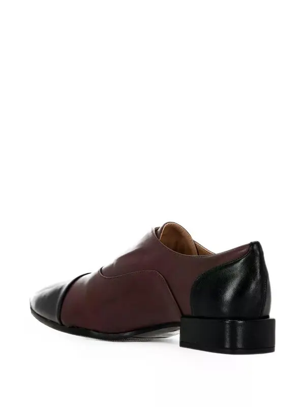 Status Cap-toe Leather Oxford Shoes