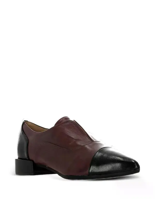 Status Cap-toe Leather Oxford Shoes