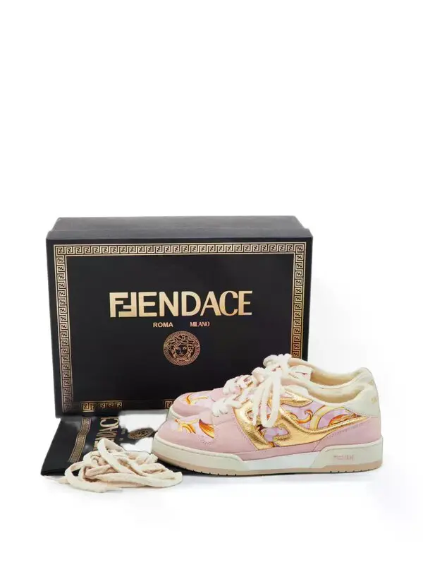 Fendi X Versace Fendace Match Sneakers