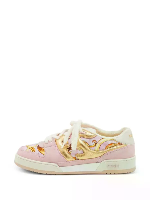 Fendi X Versace Fendace Match Sneakers - Pink