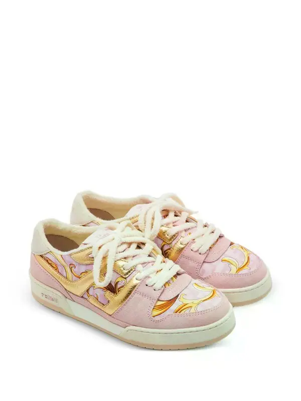 Fendi X Versace Fendace Sneakers - Pink