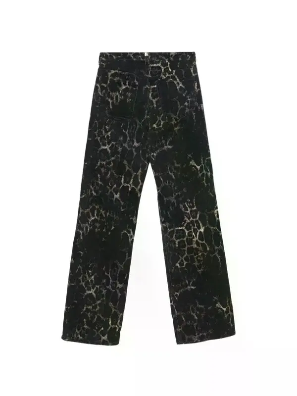 Just Cavalli Animal-print Jeans