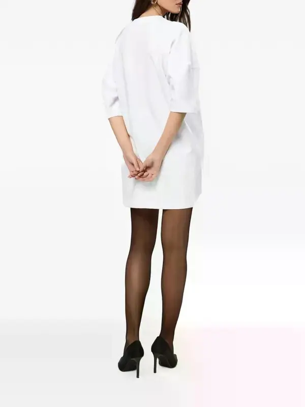 HAMZA Mini Corset Cotton Dress