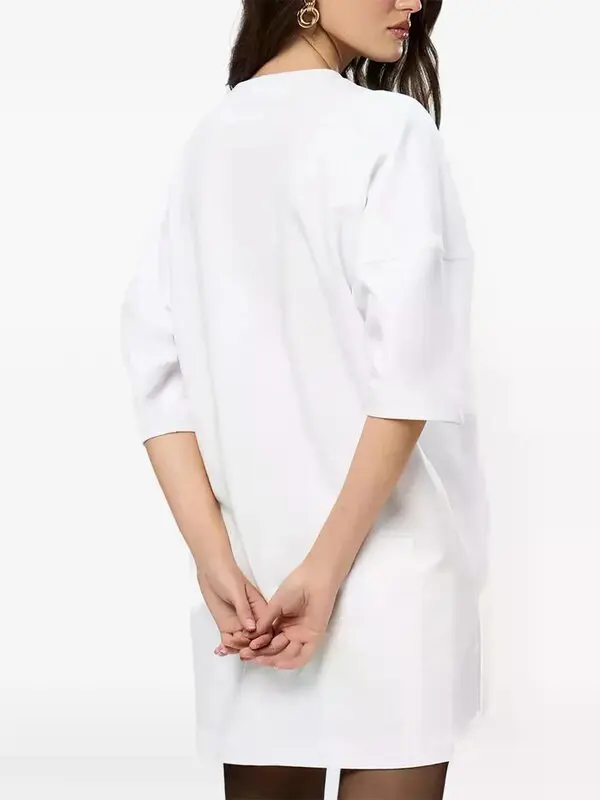 HAMZA Mini Corset Cotton Dress