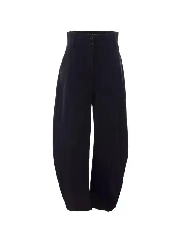 Pinko High-waisted Double-button Trousers