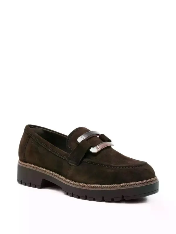 TAMARIS Buckle-detail Lug-sole Loafers