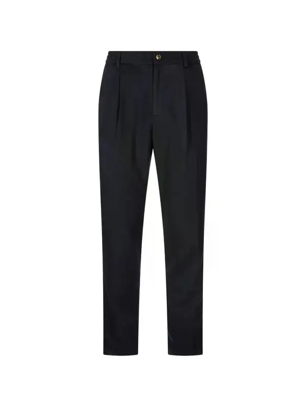 MONTECORE Elasticated-waistband Tapered Trousers