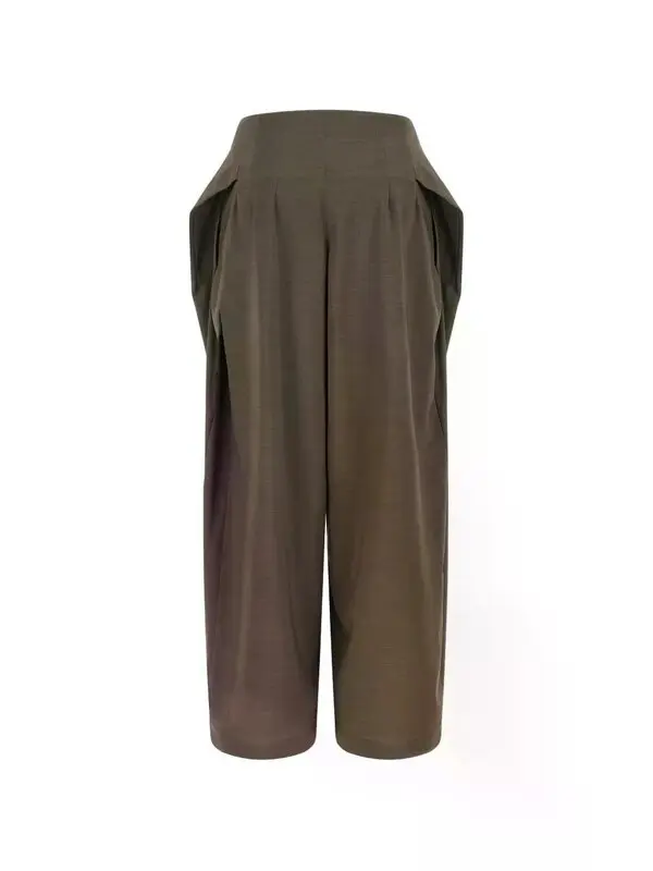Jacquemus The Cubisto Pants Wide-leg Wool Trousers