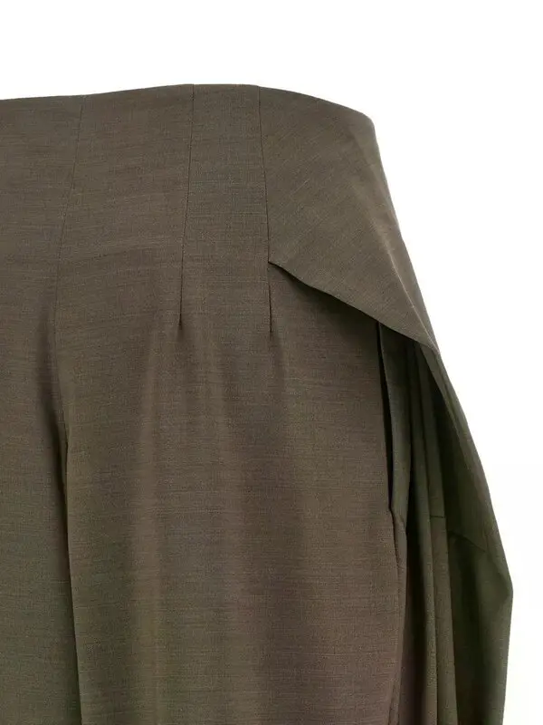 Jacquemus The Cubisto Pants Wide-leg Wool Trousers