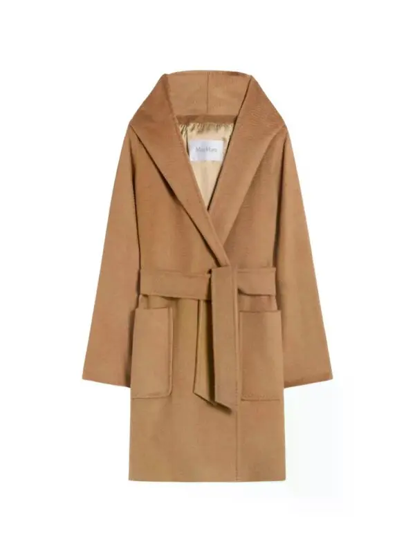 Max Mara Camel Robe Coat - Neutrals