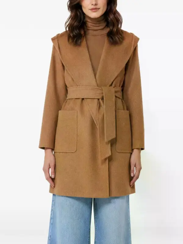 Max Mara Camel Robe Coat