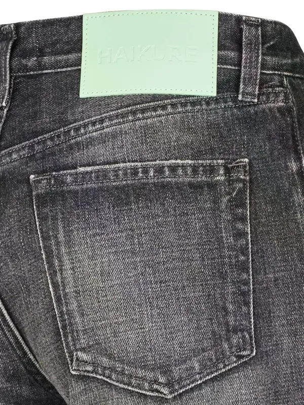 HAIKURE Faded Flared-leg Jeans