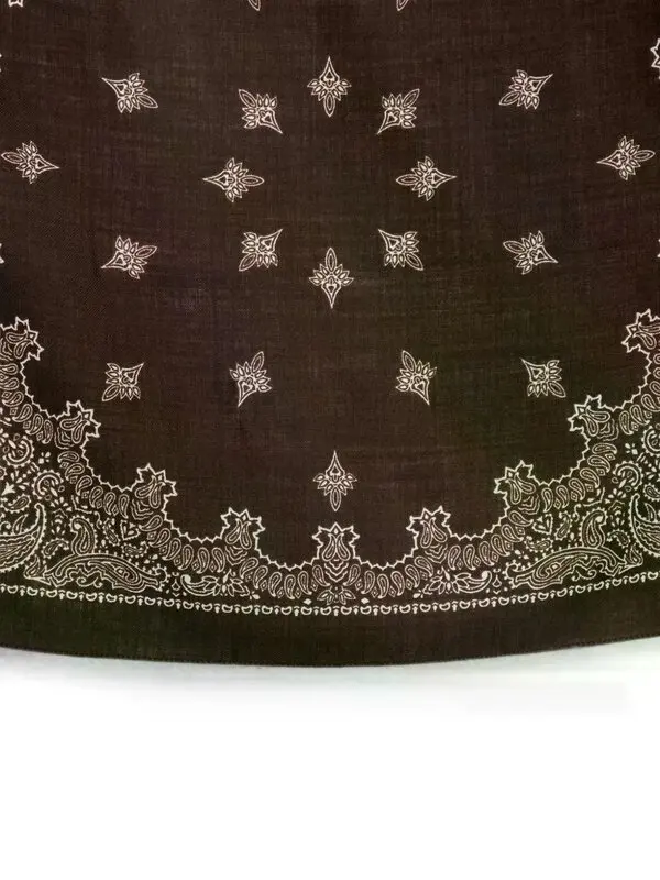 Destin Judy Paisley-print Scarf - Brown