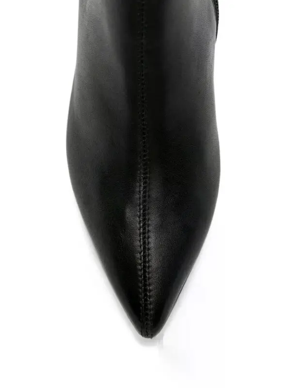 Unisa Pointed-toe Leather Ankle Boots