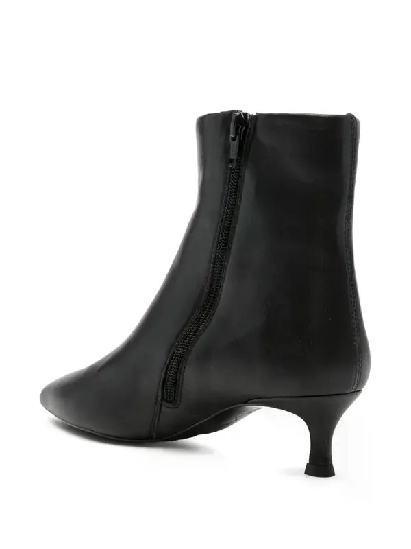 Unisa Pointed-toe Leather Ankle Boots