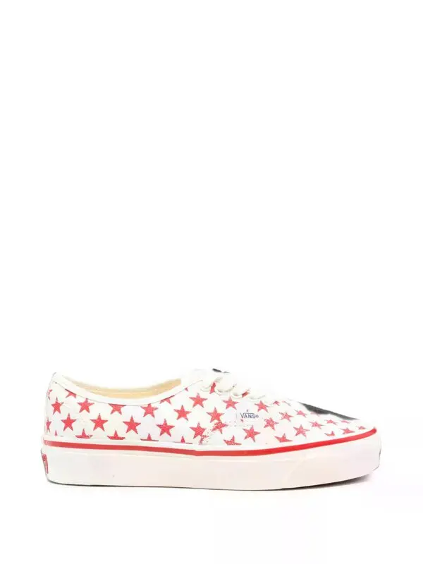 VANS Lx Authentic Star-print Sneakers - Neutrals