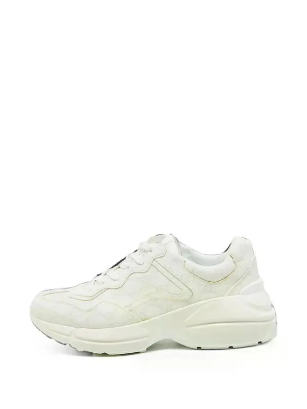 Gucci Rhyton Gg Supreme Sneakers - White