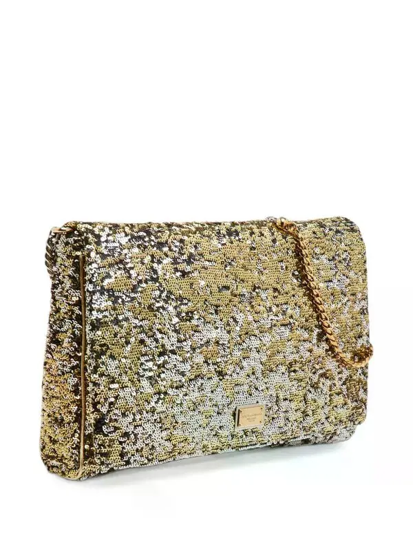 Dolce & Gabbana Miss Charles Sequinned Shoulder Bag