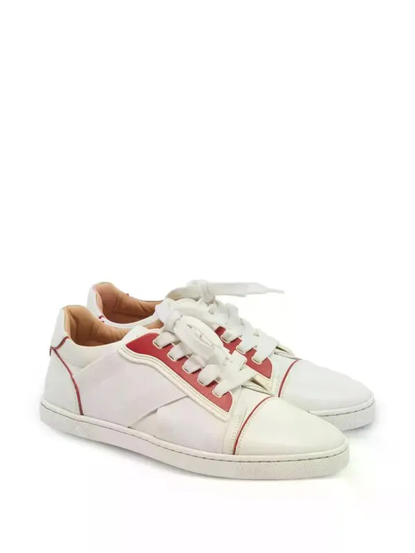 CHRISTIAN LOUBOUTIN Vieirissima Low-top Sneakers With Paneled Detailing