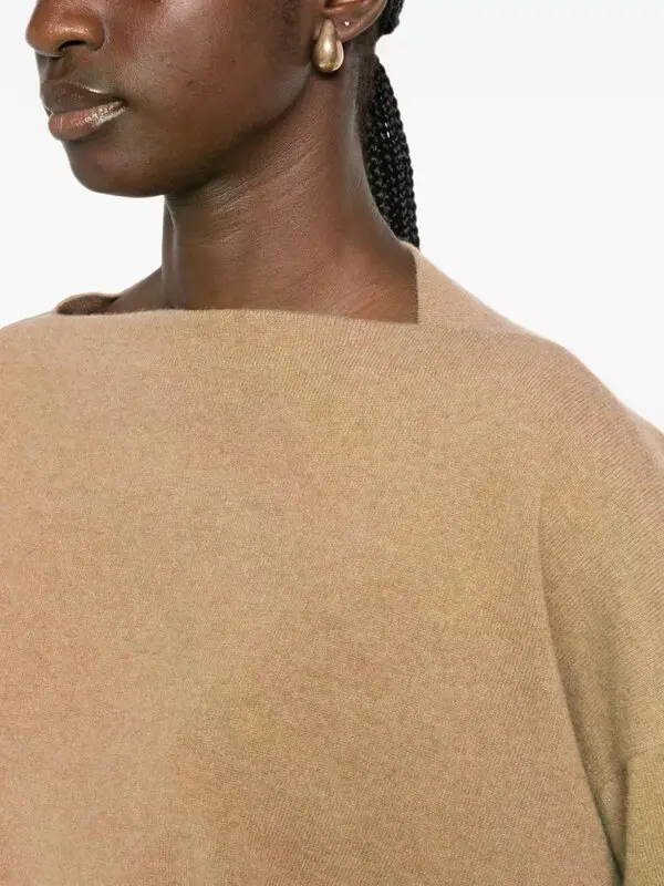 Dusan Boat-neck Dropped-shoulder Sweater
