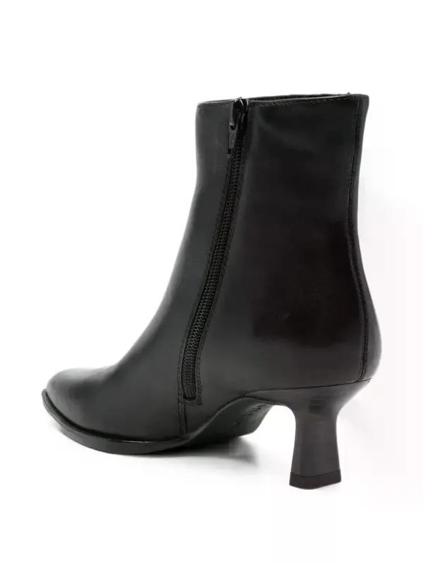 Unisa Pointed-toe Leather Ankle Boots