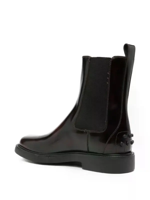 TOD'S Gommino Leather Chelsea Boots