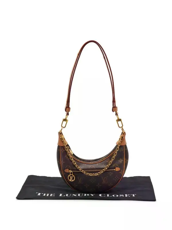 LOUIS VUITTON Monogram Canvas Loop Shoulder Bag