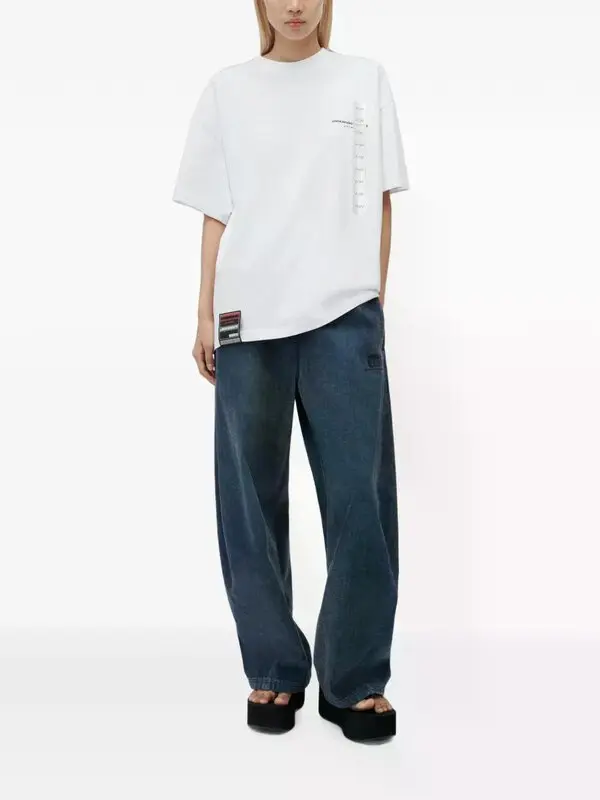 Alexander Wang Short Sleeve Tee W/ Flasher Graphic