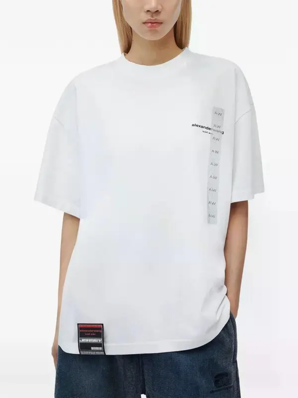 Alexander Wang Short Sleeve Tee W/ Flasher Graphic