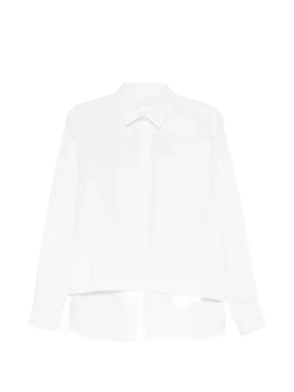 Sacai Layered-hem Shirt - White