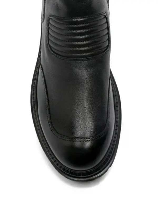 SUMMERY COPENHAGEN Buckled Chunky-sole Boots