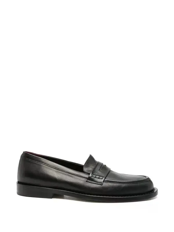 POMME D´OR Leather Penny Loafers