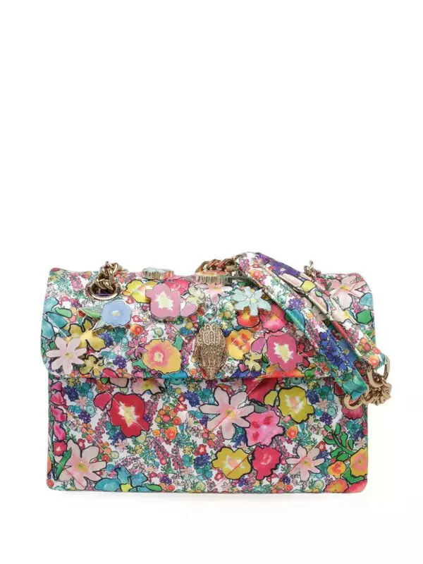 Kurt Geiger Kensington Flower Bag - Blue