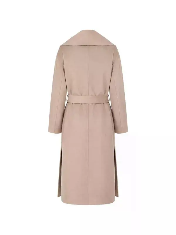 Max Mara Belted Single-breasted Coat - Neutrals