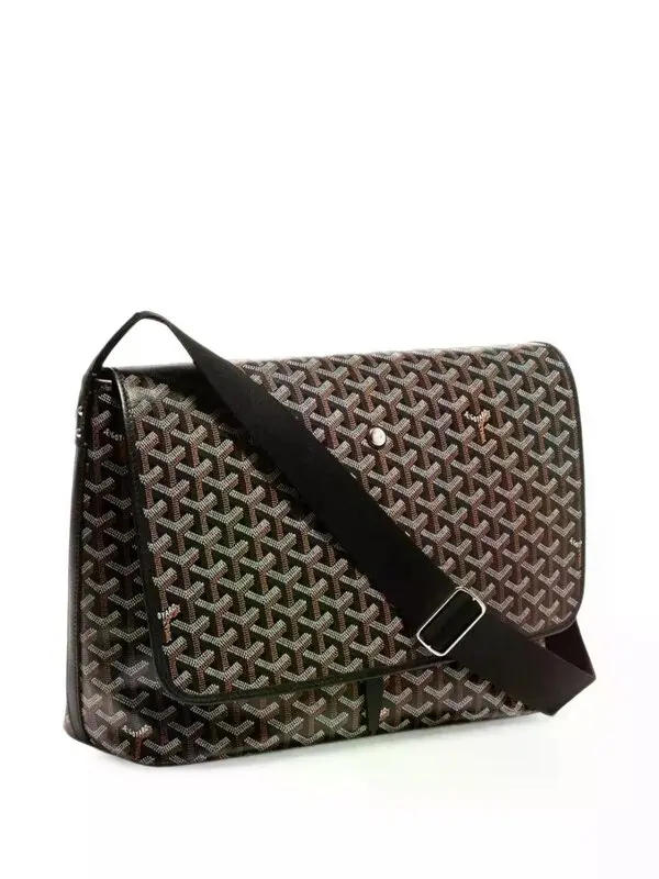 Goyard Medium Capetien Goyardine Messenger Bag - Black