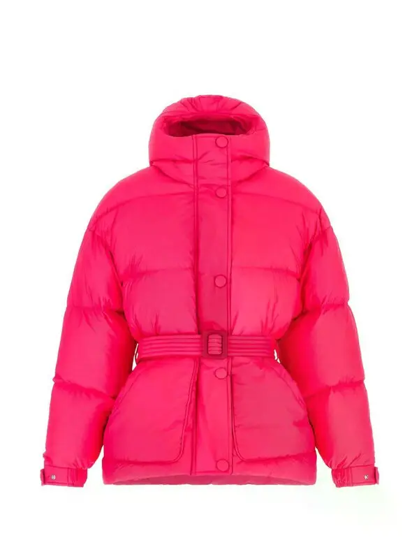 IENKI IENKI Bear Michlin Belted Puffer Jacket - Pink