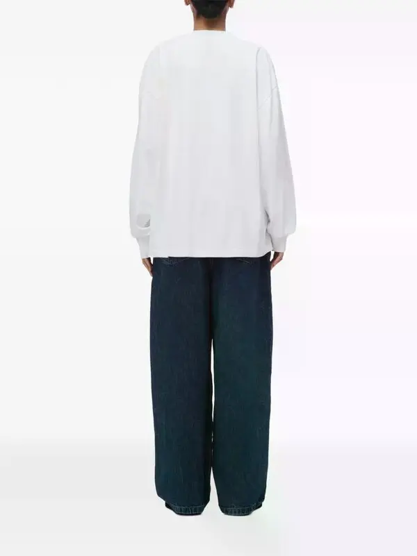 Alexander Wang Graphic Long Sleeve T-shirt
