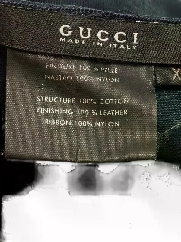 Gucci Logo Patch Baseball Cap