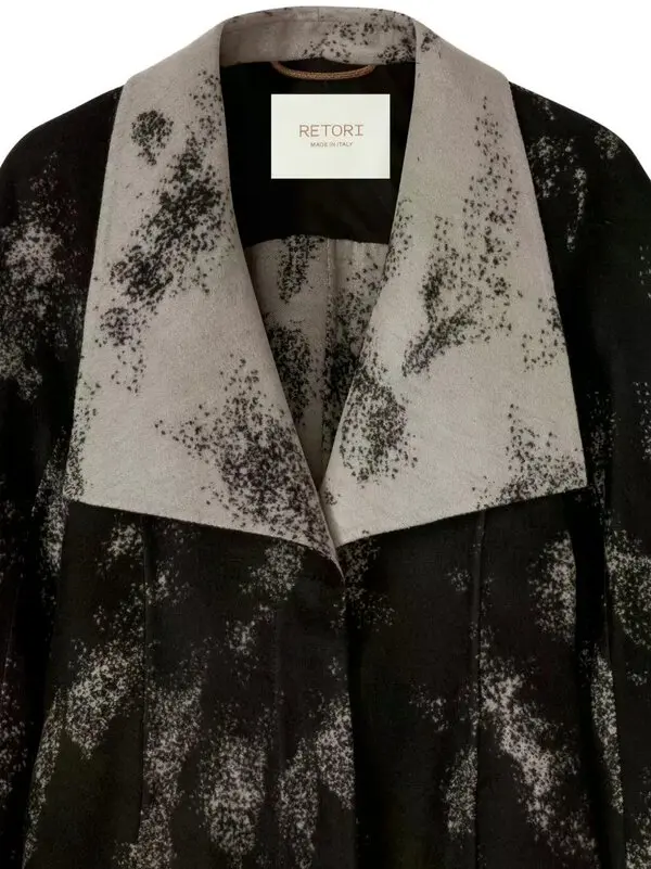 RETORI Hourglass Jacquard Coat
