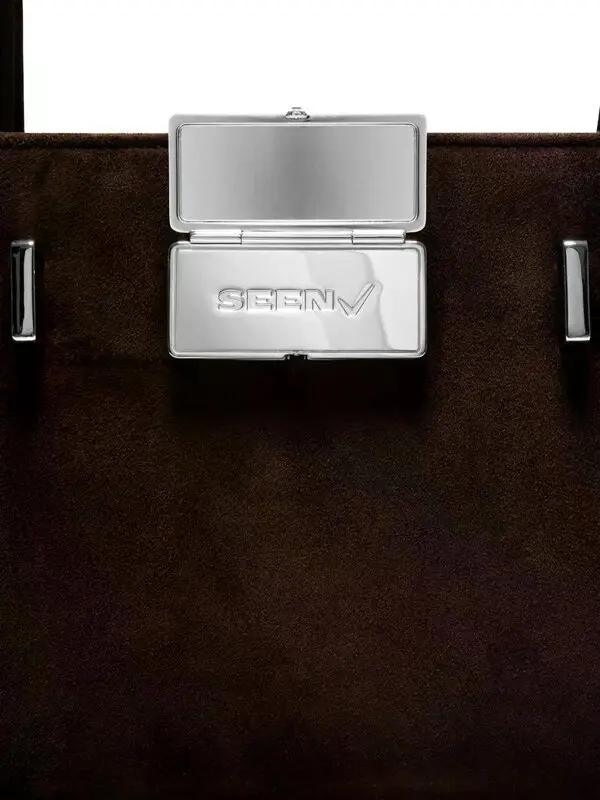 SEEN USERS Seen Aura Suede Shoulder Bag